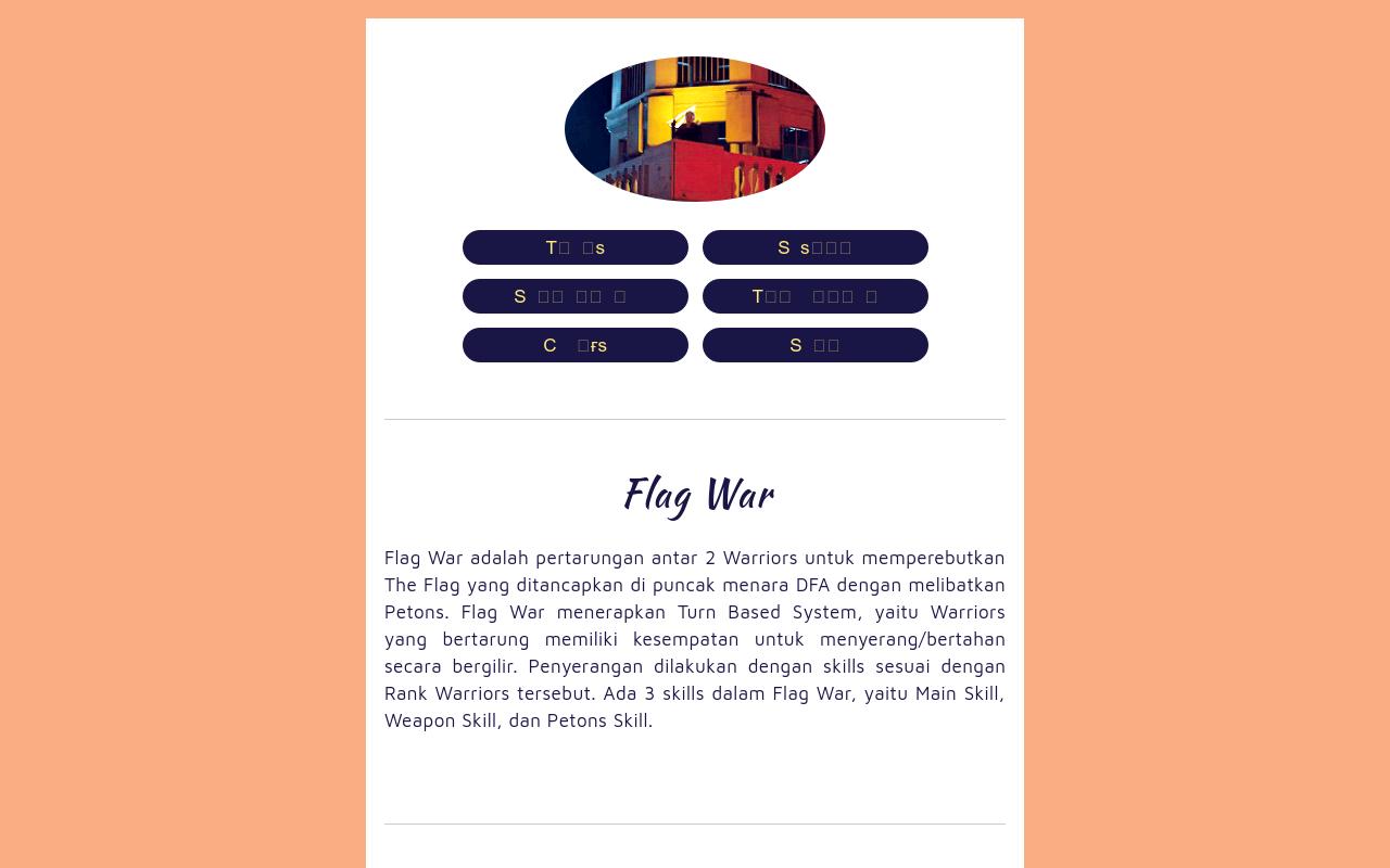 DFA Flag War